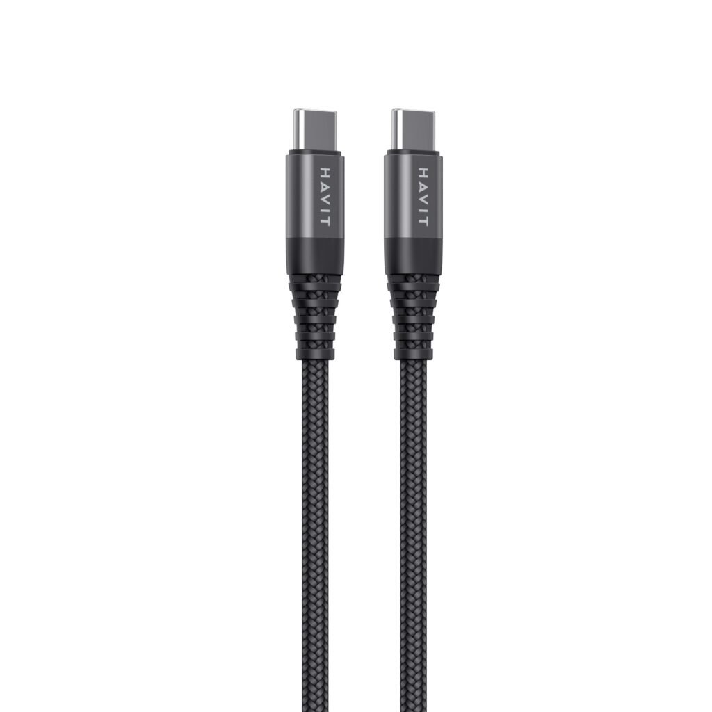 CABLE DE DATOS TIPO C / CB6010 HAVIT Color NEGRO - NAVARRETE