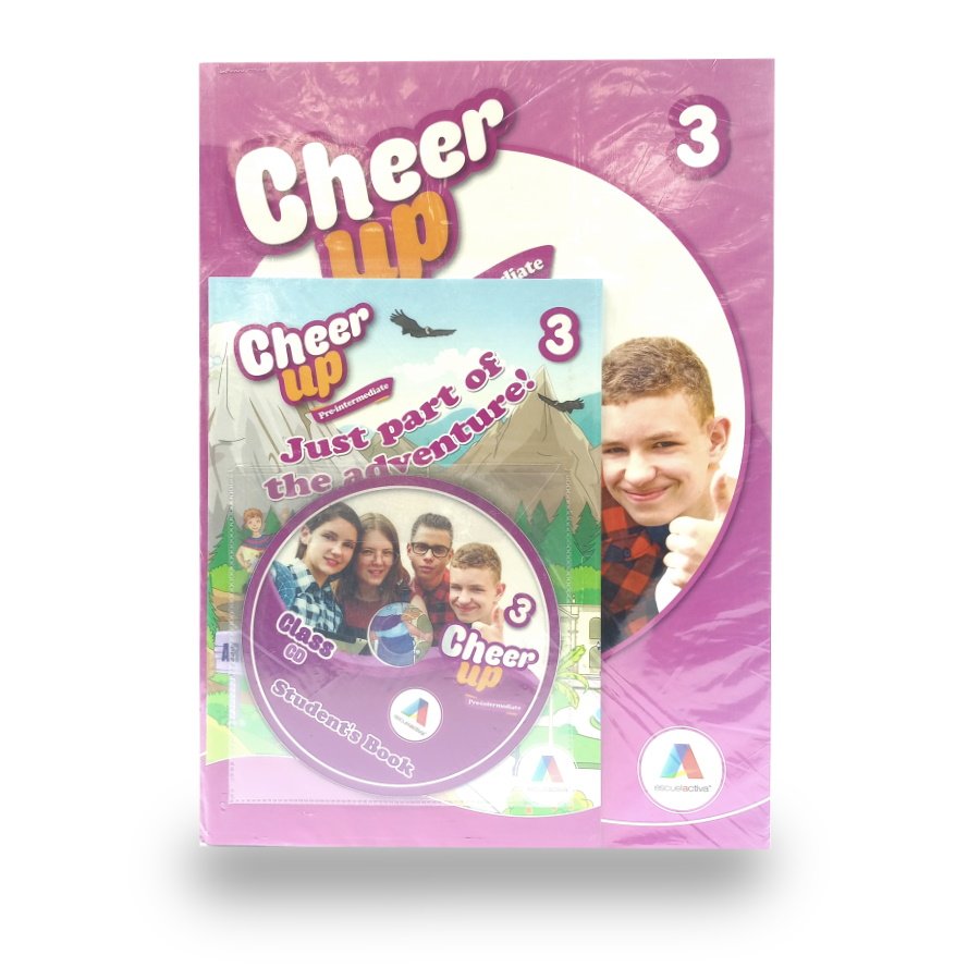 INGLES CHEER UP 3RO SECUNDARIA (TEXT+CTO+CDNO+CD) - NAVARRETE