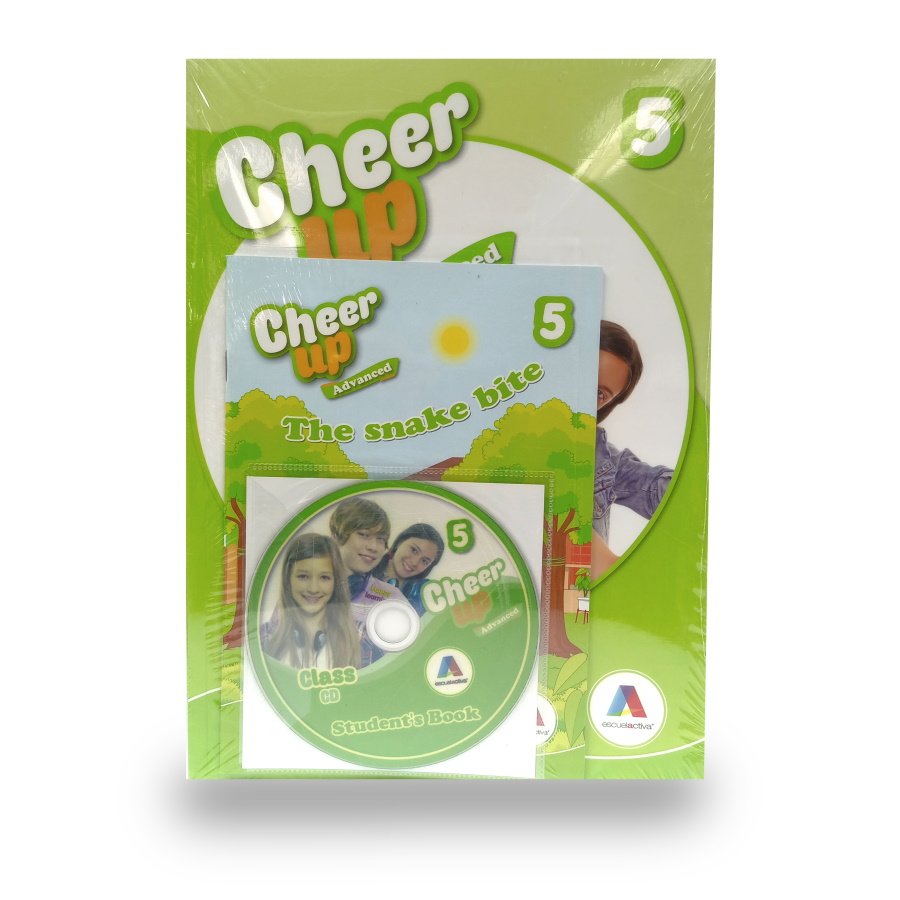INGLES CHEER UP 5TO SECUNDARIA (TEXT+CTO+CDNO+CD) - NAVARRETE